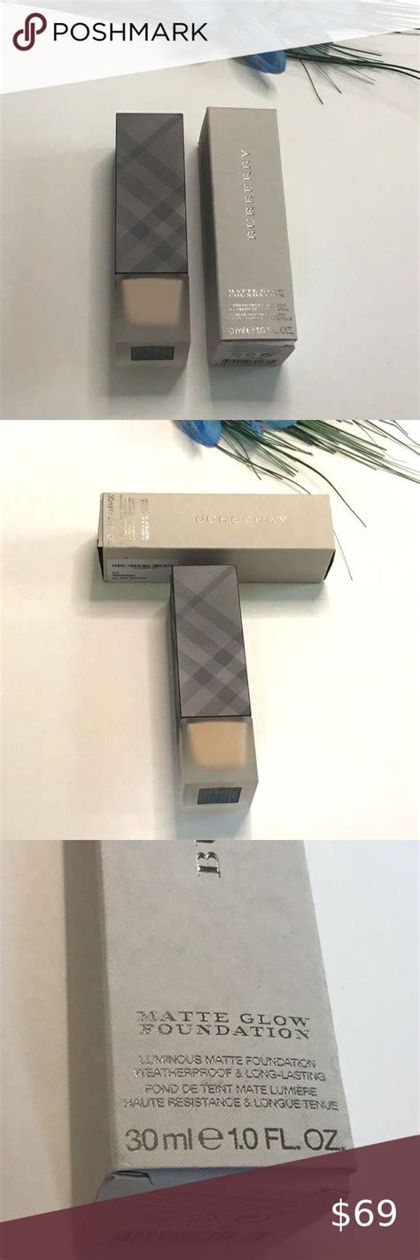 Burberry Matte Glow Foundation Light Cool #40 | Glow foundation, Glow ...