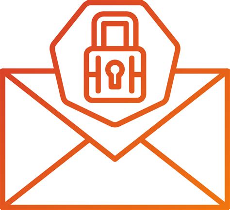 Email Security Icon Style 21655070 Vector Art At Vecteezy