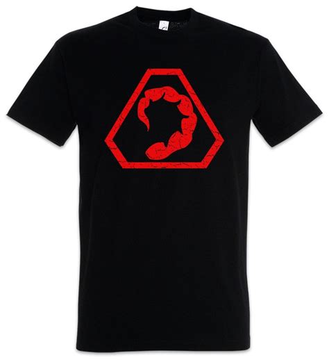 Brotherhood Of Nod Herren T Shirt Command Logo Symbol Sign Candc Conquer