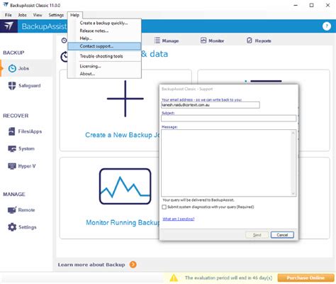 Technical Support For Backupassist Classic Backupassist