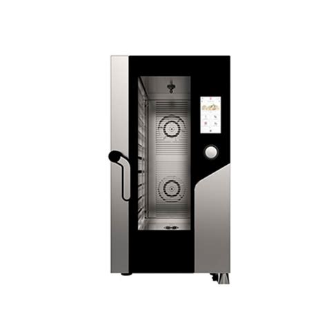 Electric Compact Combi Oven With Touch Screen 10 Trays 11 Gn Kitchenlux