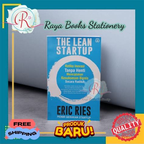 Jual Buku The Lean Startup Indonesia Jakarta Pusat Toko Raya Pustaka And Alat Tulis Tokopedia