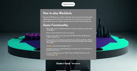 Webdevelopment Blackjack Portfolioproject Scrimba Html Css Kyle Magri