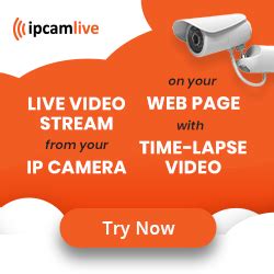 Embedding IP Camera Live Video Stream Into Web Page IPCamLive
