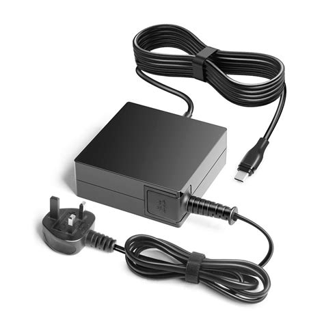 Buy 00hm663 Compatible 45w Usb C Laptop Charger With Uk Power Cable
