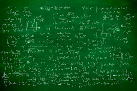 Premium Photo Mathematic Equations Background