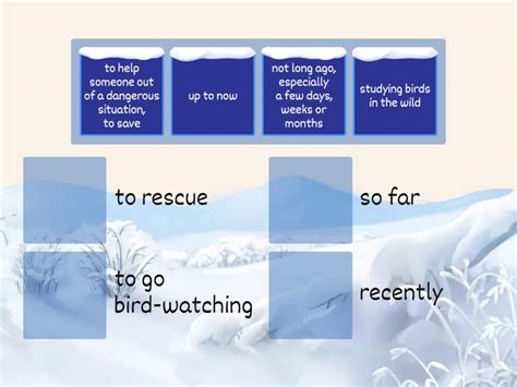 English 6 Unit 2 Lesson 6 Ex 3c Match Up