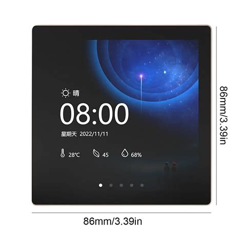 Esp32 S3 Lvgl Wifi Bt 480x480 4 In Lcd Tft Smart Display Screen Module