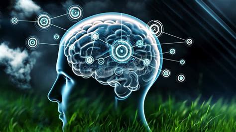 Neural Implants Enhance Mental Capacities Through Innovative Technology In Healthcare Stock