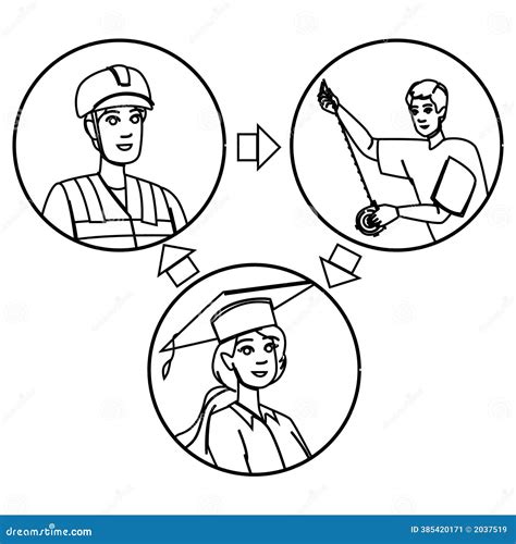 Lean Startup Line Icons Collection Agile Development Scrum