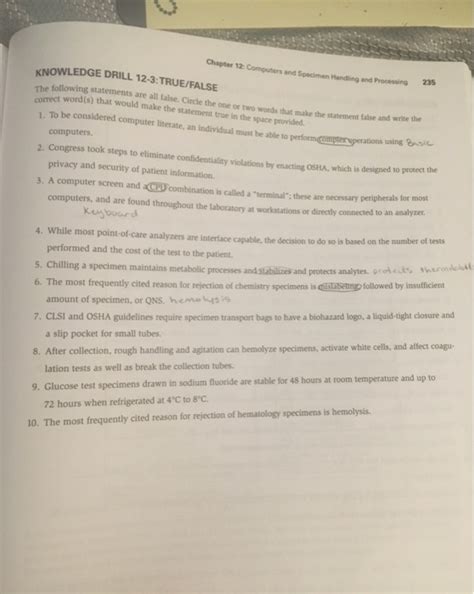 solved knowledge drill 12 3 true false apter 12 computers