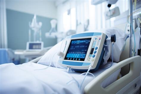 Wireless Vital Signs Monitoring System Premium Ai Generated Image