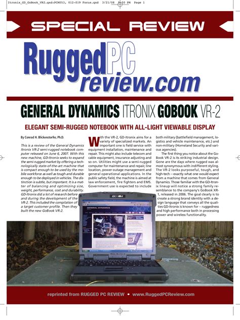 Pdf Manual For Itronix Laptop Gobook Vr 2