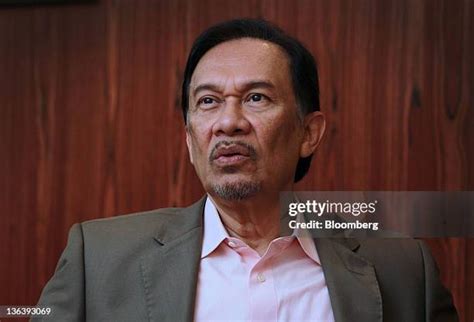 Malaysian Politician Anwar Ibrahim Interview Photos And Premium High Res Pictures Getty Images