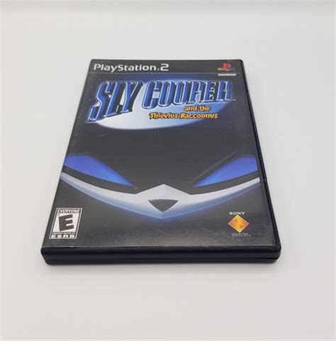 Mavin | SLY COOPER AND THE THIEVIUS RACCOONUS PlayStation 2 PS2 Black ...