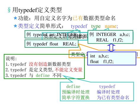 结构体与共用体 结构体 结构体是一种构造数据类型 用途把不同类型的数据组合成一个整体 自定义数据类型 结构体类型定义 ppt download