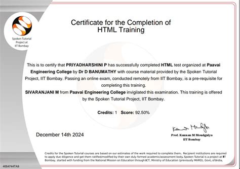 Webdevelopment Html Skilldevelopment Iitbombay Spokentutorial Priyadharshini Prakashkumar