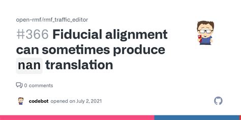 Fiducial Alignment Can Sometimes Produce `nan` Translation · Issue 366 · Open Rmf Rmf Traffic
