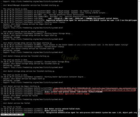 Centos 7 Docker 無法連線 Docker Daemon？！ Yowkos Notes