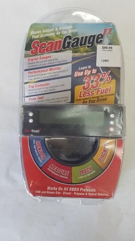Scan Gauge Ii Odb Scanner Live And Online Auctions On Scan Gauge Ii Odb Scanner Live And Online Auctions On