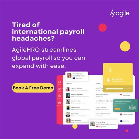 Agile Hro On Linkedin Tired Of International Payroll Headaches Simplify With Agilehro We…