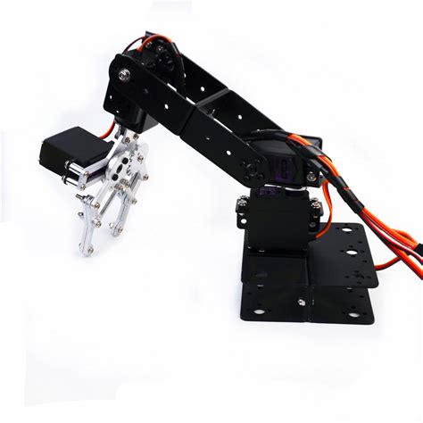 small hammer diy arduino 4dof aluminous rc robot arm