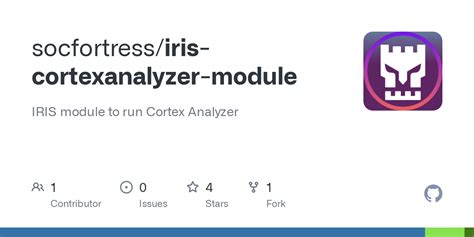 Github Socfortressiris Cortexanalyzer Module Iris Module To Run