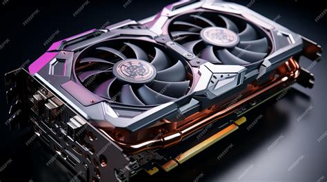 Premium Photo Graphics Card Modern Gaming Gpu Graphics Processing