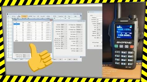 Programming Your Baofeng Uv 18h BF 18h Analogue HT Ham Radio Is Easy YouTube