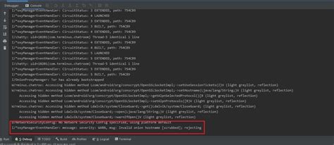 Java Problem Connecting To Tor Network Through Ok Client Stack