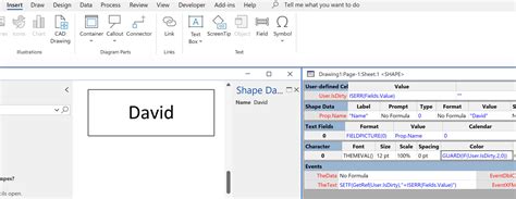 Highlighting Dirty Text In Visio Shapes BVisual