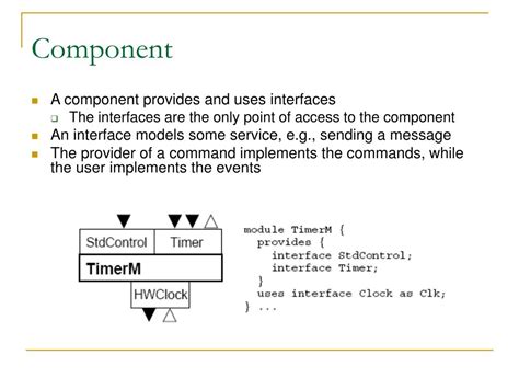 Ppt Tinyos And Nesc Programming Low Resource Sensor Networks