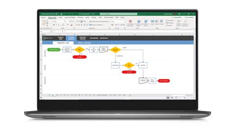 Process Mapping Excel Spreadsheet Template LUZ Templates
