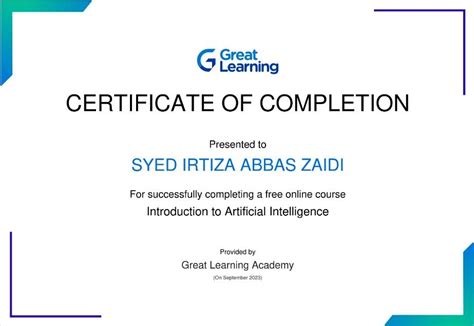 Syed Irtiza Abbas Zaidi 🇵🇰 ️ On Linkedin Introductiontoartificial
