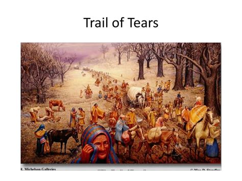 Trail Of Tears Painting By Robert Lindneux