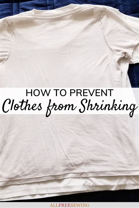 how to prevent clothes from shrinking prevention removed clothes