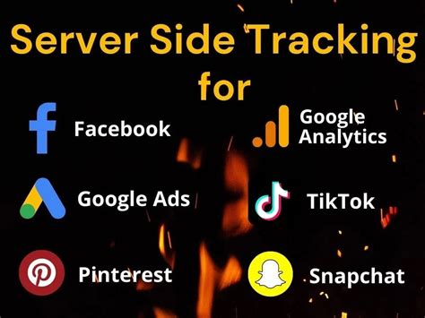 Server Side Tracking Setup For GA Facebook TikTok Snapchat Pinterest Upwork