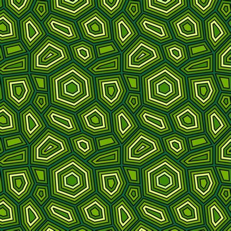 Free Vector Hand Drawn Turtle Shell Pattern