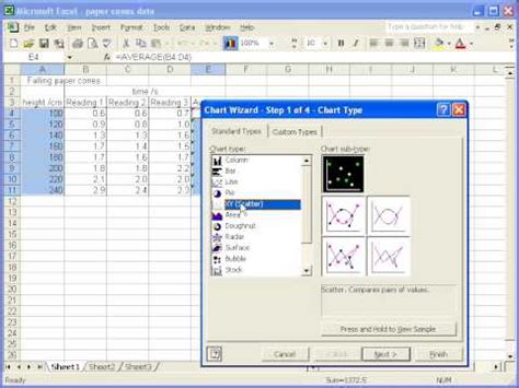 How To Plot Good Science Graphs In Excel YouTube