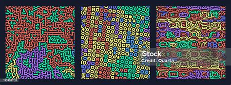 Turing Pattern Reactiondiffusion Model Chemical Bases Of Morphogenesis Stock Illustration