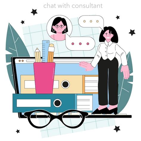 Premium Vector Professional Consulting Service Online Service Or Platform Research