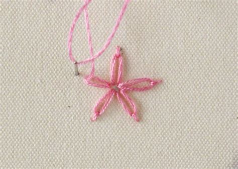 Double Lazy Daisy Stitch Library Of Hand Embroidery Stitches