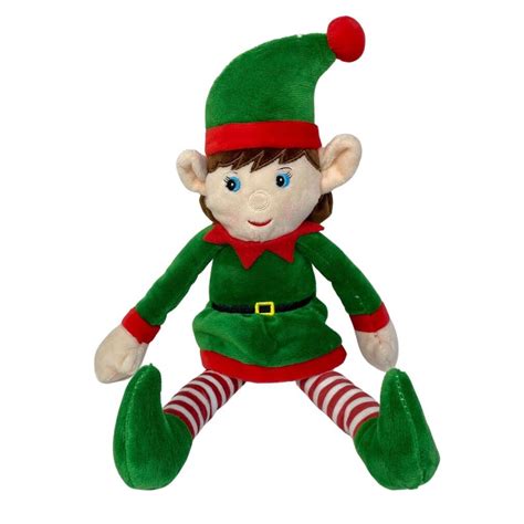 Candy Elf Soft Toy 12 30cm Huggable Toys Elf Teddy