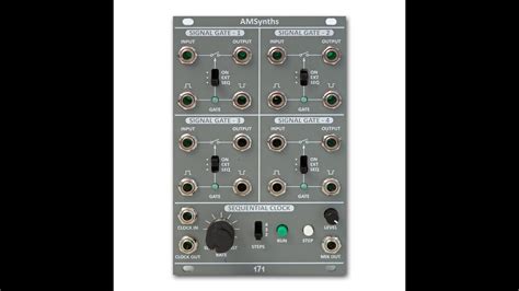 amsynths am8171 quad sequential switch youtube