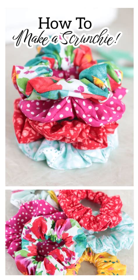 Pin By Courageous Beauty Co On D1 Ideas Diy Hair Scrunchies