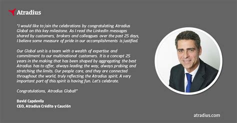 Martie Van Velsen On Linkedin A Big Thank You To Our Ceo David Capdevila For His Warm Words