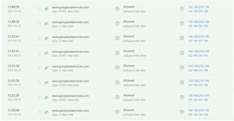 Query Log Allowed By Adguard Dns Filter · Issue 4580 · Adguardteam