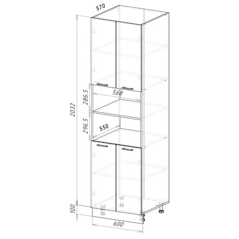 ПЕНАЛЫ для кухни Интерьер Центр Мебель Фирменный магазин мебельной фабрики