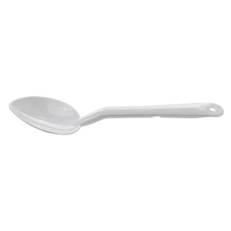 Hubert® Solid White Polycarbonate Serving Spoon 11l