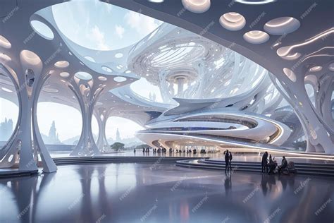 Premium Ai Image Ai Enhanced Cosmic Architecture Lab